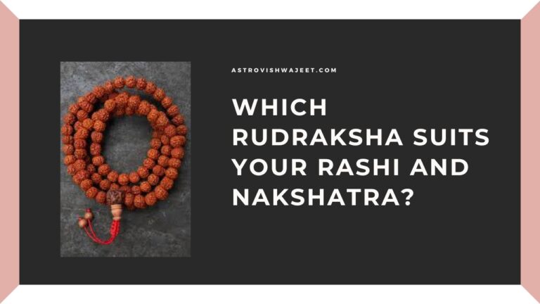 Which Rudraksha Suits Your Rashi and Nakshatra? – Astrovishwajeet