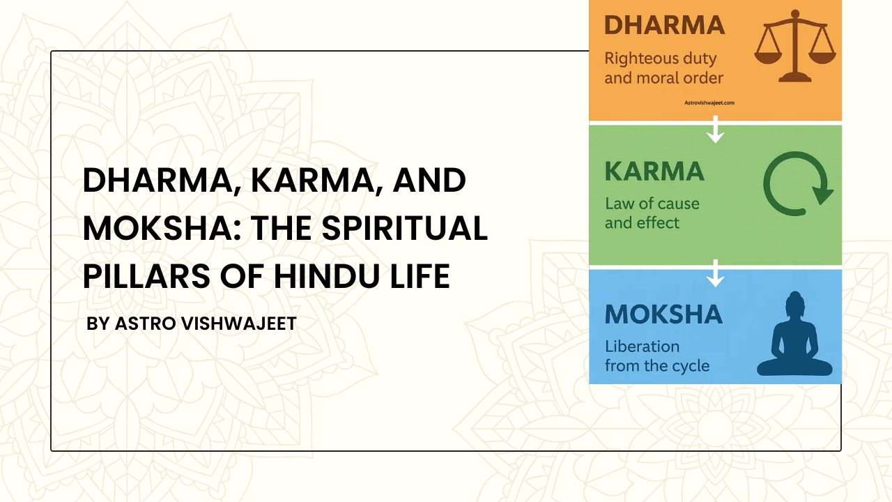 Dharma, Karma, and Moksha: The Spiritual Pillars of Hindu Life ...